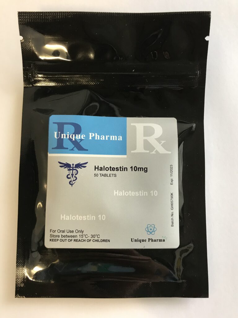 UNIQUE PHARMA Halotestin 10mg/ 50 tab